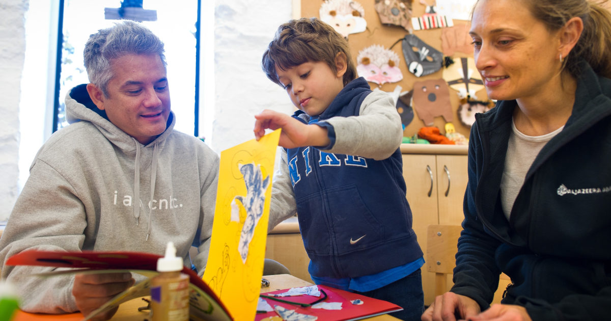Family Art Project: Rolling Out the Autumn Landscape - Wave Hill