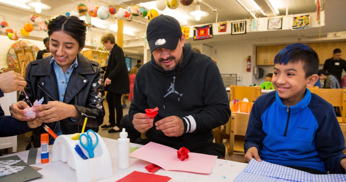 Family Art Project: Collaging memories - Wave Hill