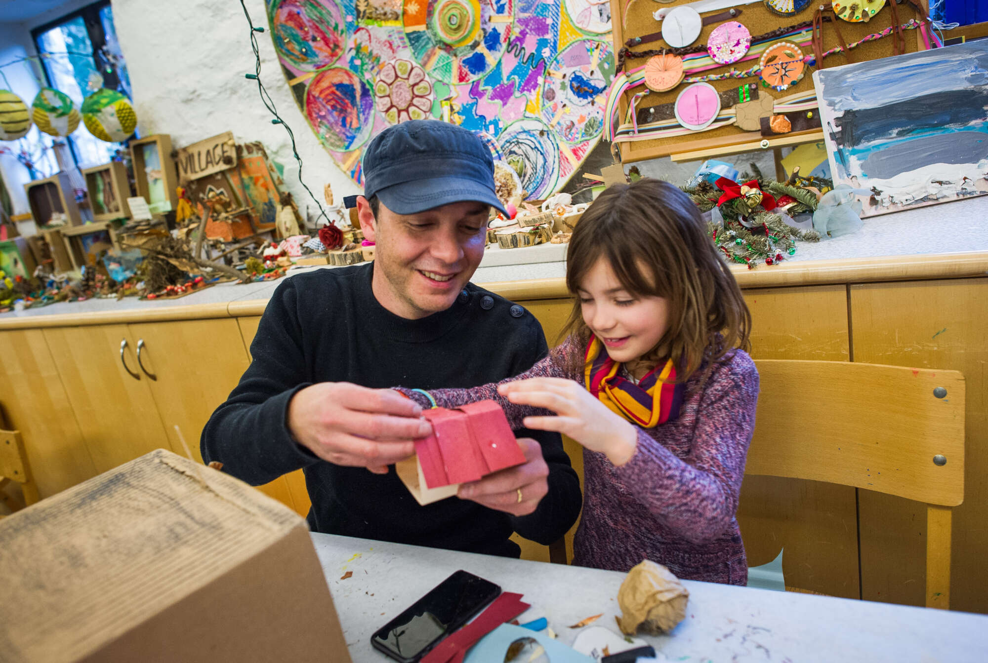 Family Art Project: Family Puppets - Wave Hill